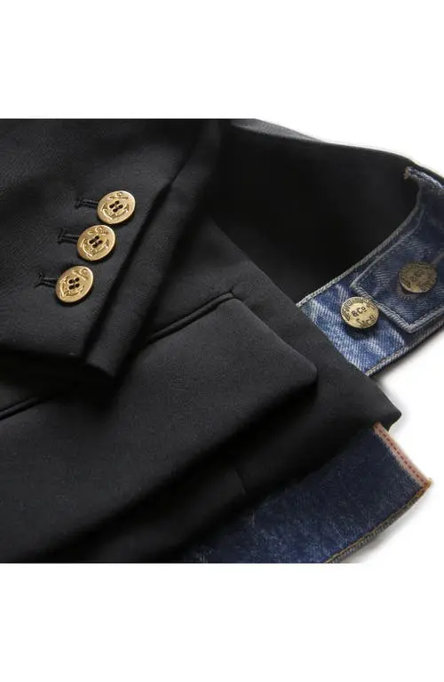 Sacai Gender Inclusive Levi's® Denim X Matelassé Twill Jacket