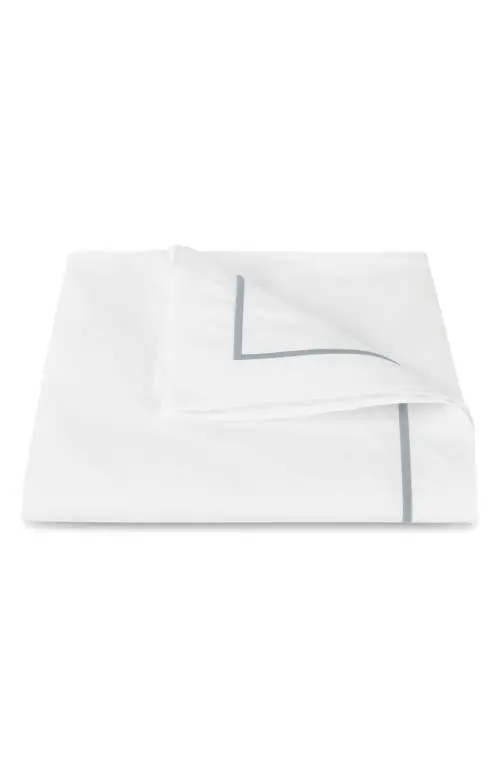 MATOUK Bergamo Cotton Percale Duvet Cover - Pool