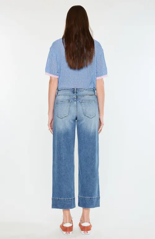 KANCAN High-rise Wide Leg Jeans