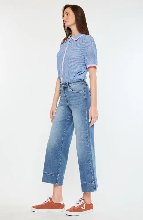 KANCAN High-rise Wide Leg Jeans