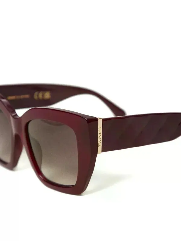 TWINSET Geometric Frame Sunglasses