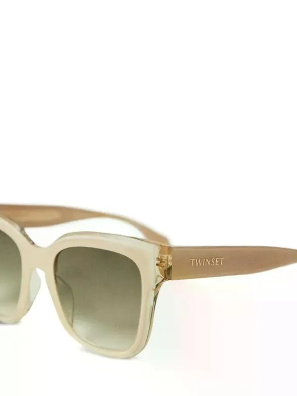 TWINSET Square-frame Sunglasses - Neutrals