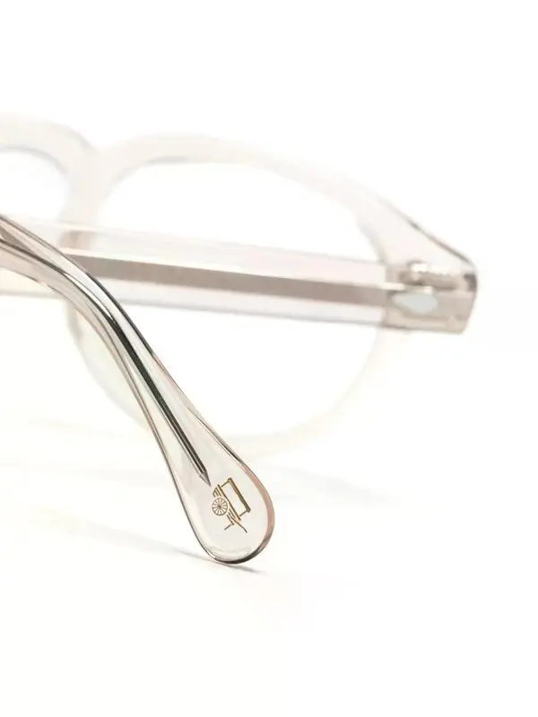 MOSCOT Maydela Round-frame Glasses - Neutrals
