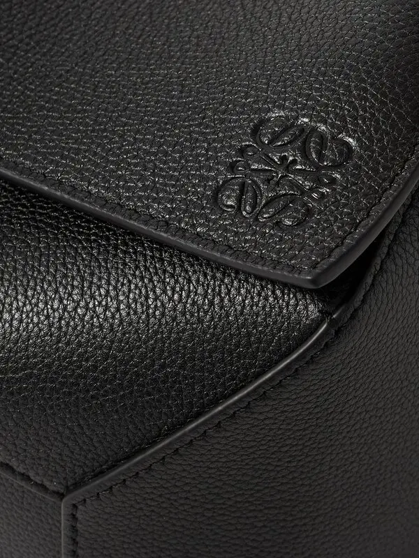 Loewe Puzzle Edge Small Textured-leather Shoulder Bag