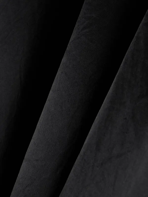 Balenciaga Frayed Satin Maxi Dress