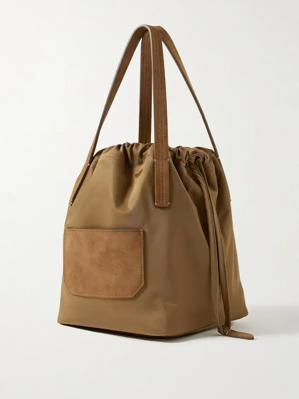 Khaite Rory Bucket Bag - Green