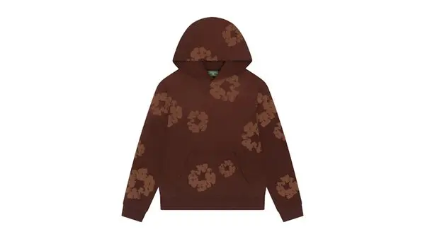 DENIM TEARS Mono Cotton Wreath Hoodie - Brown