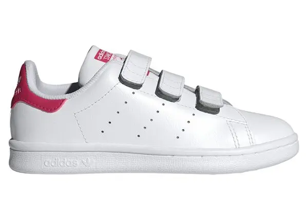Adidas Stan Smith Comfort Closure Sneakers - Cloud White/bold Pink