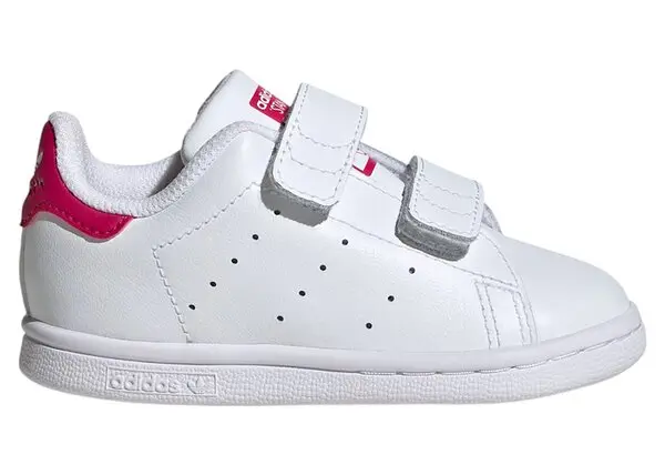 Adidas Stan Smith Comfort Closure Sneakers - Cloud White/bold Pink