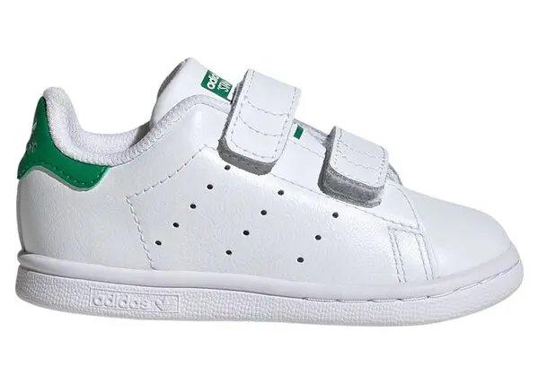 Adidas Stan Smith Comfort Closure Sneakers - Cloud White/green