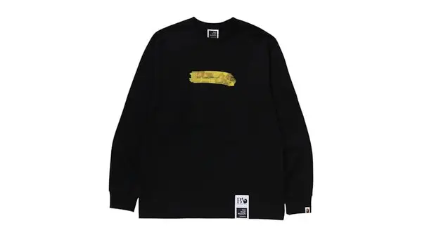 A BATHING APE X Van Gogh Museum Long Sleeve Tee Shirt