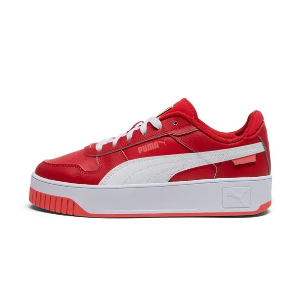 PUMA Scuderia Ferrari Carina Street Sneakers - Red