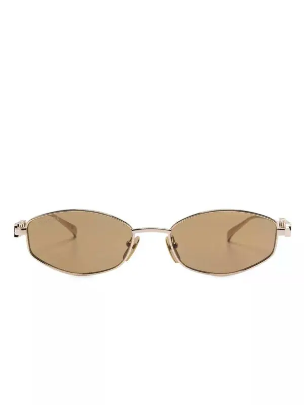 Gucci Oval-frame Sunglasses