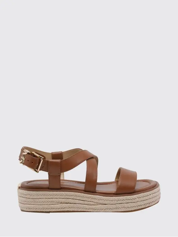 Michael Kors Lynne Platform Sandals - Brown