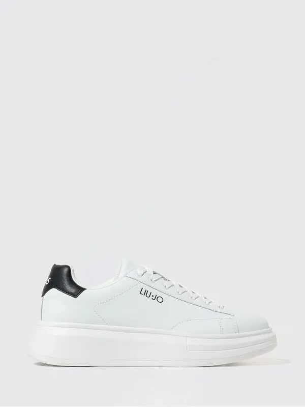 Liu Jo Leather Sneakers With Platform Sole