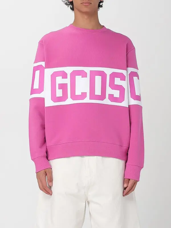 Gcds Sweatshirt - Fuchsia