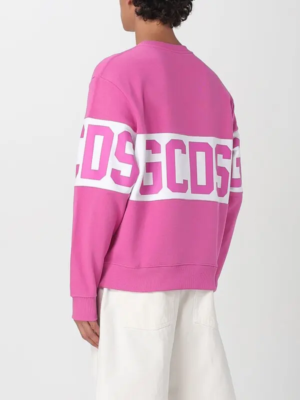 Gcds Sweatshirt - Fuchsia