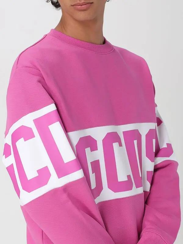 Gcds Sweatshirt - Fuchsia