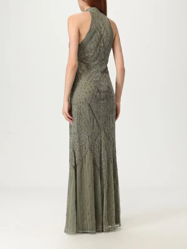 Ralph Lauren Beaded Halter Gown