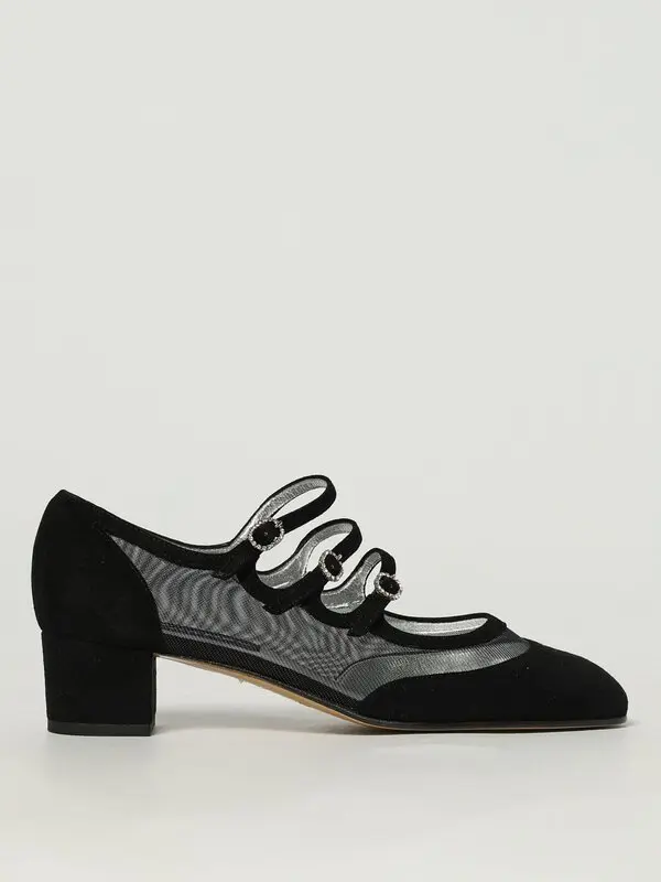 CAREL Mary Jane Pumps With Embellished Straps
