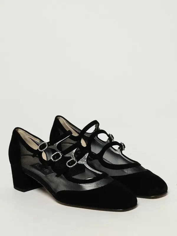 CAREL Mary Jane Pumps With Embellished Straps