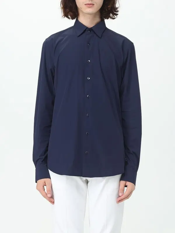 Michael Kors Shirt In Stretch Cotton - Blue 1