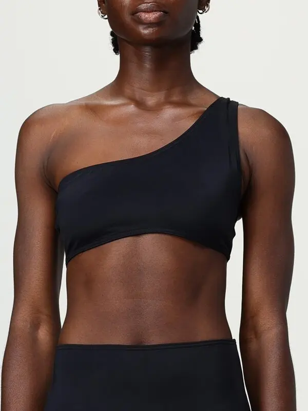 KAMPOS One Shoulder Swim Top - Black