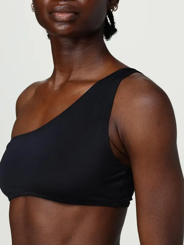 KAMPOS One Shoulder Swim Top - Black