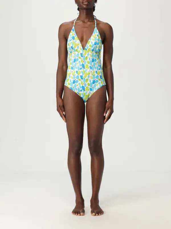 KAMPOS Printed One Piece Swimsuit - Green