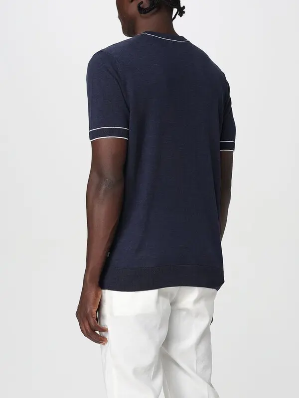 BOSS Crew Neck Fine Knit Sweater