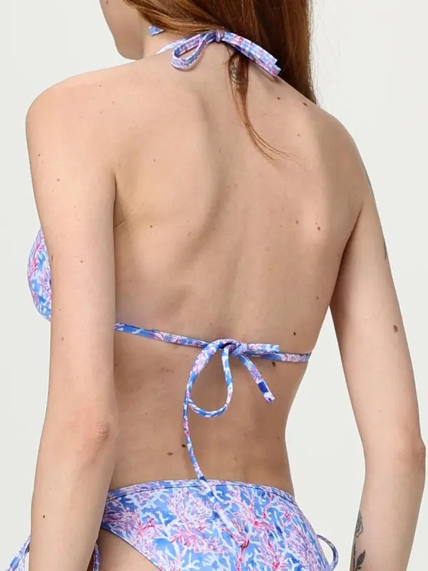 KAMPOS Triangle Bikini Top - Gnawed Blue