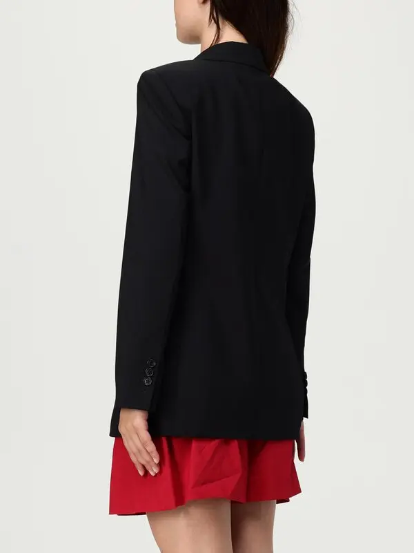 Theory Single-breasted Notched Lapel Jacket - Black