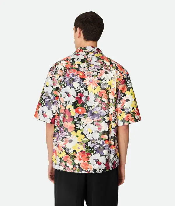 Bottega Veneta Printed Leather Shirt