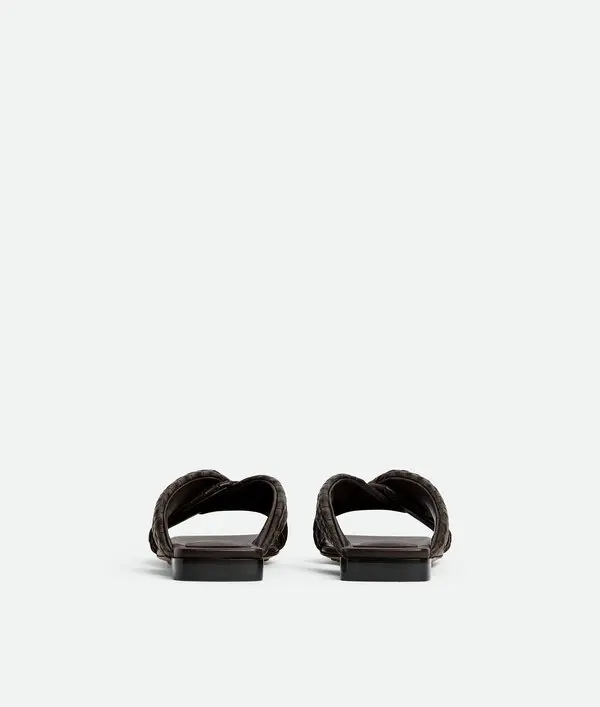 Bottega Veneta Riva Flat Mule - Fondant