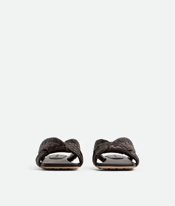 Bottega Veneta Riva Flat Mule - Fondant