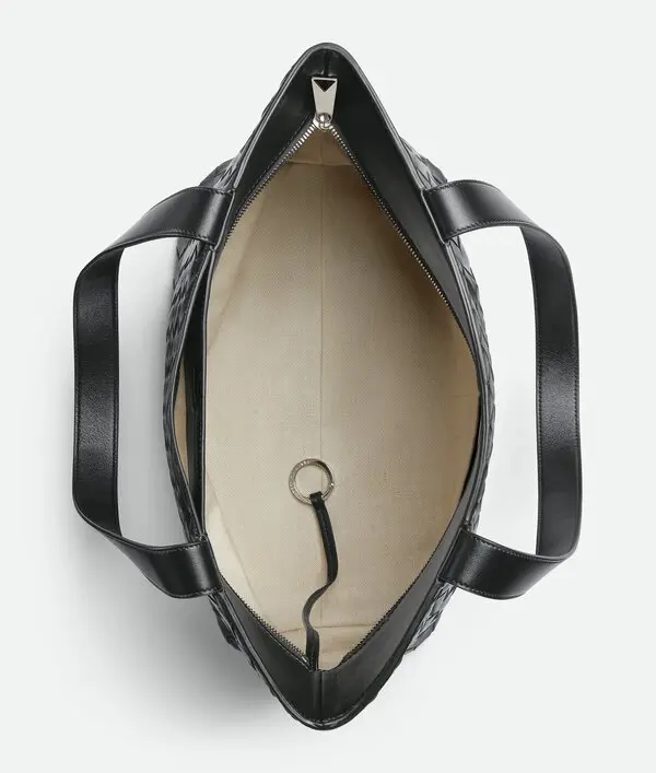 Bottega Veneta Small Intrecciato Zipped Tote