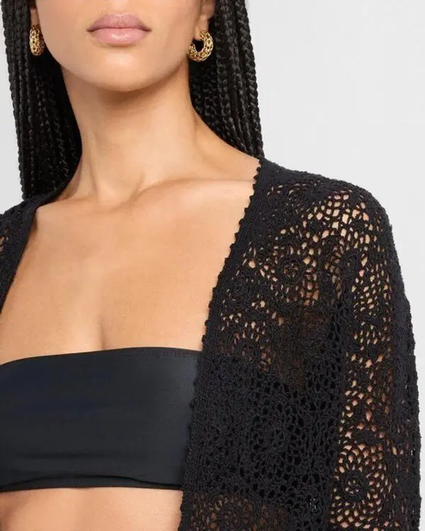 NILI LOTAN Stacy Lacey Open Cardigan