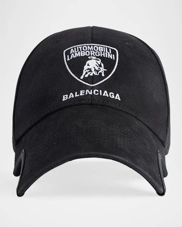 Balenciaga I Automobili Lamborghini Cap - 1000 Black