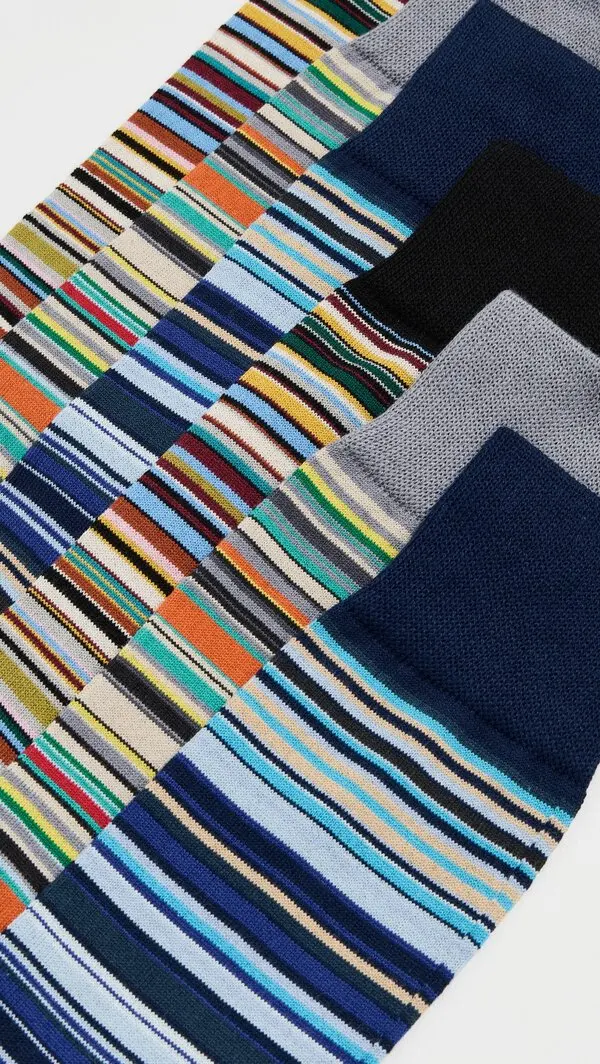 Paul Smith Signature Crew Socks 6 Pack
