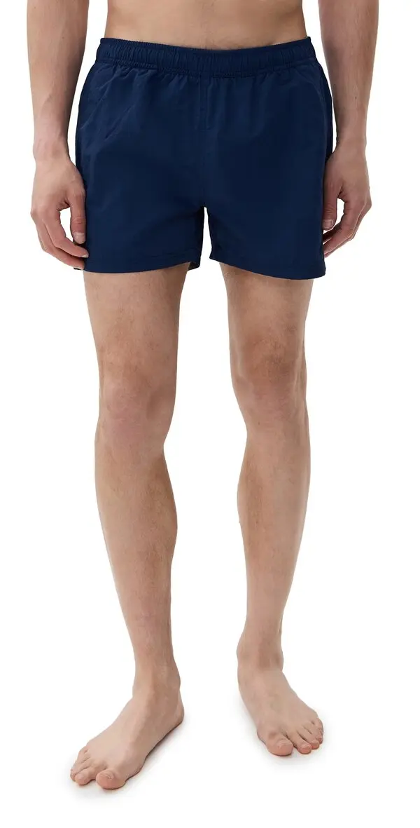 AUTO-REPLY Solid Sebastian Swim Trunks - Lapis