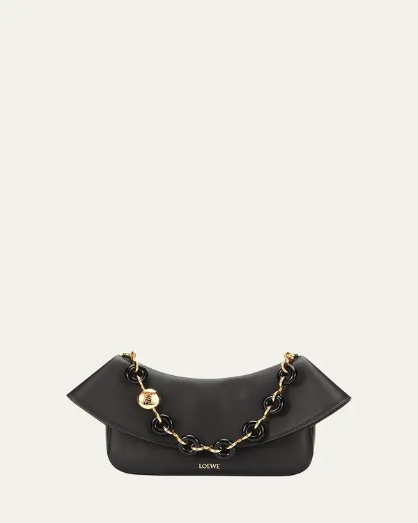 Loewe Ola Medium Shoulder Bag - Black
