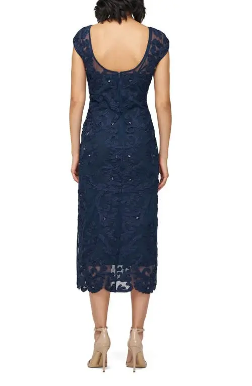 Js Collections Avril Soutache Cocktail Dress