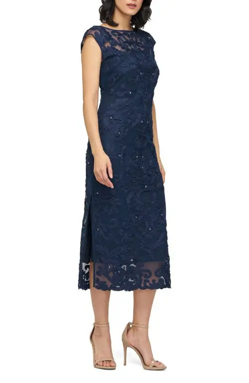 Js Collections Avril Soutache Cocktail Dress