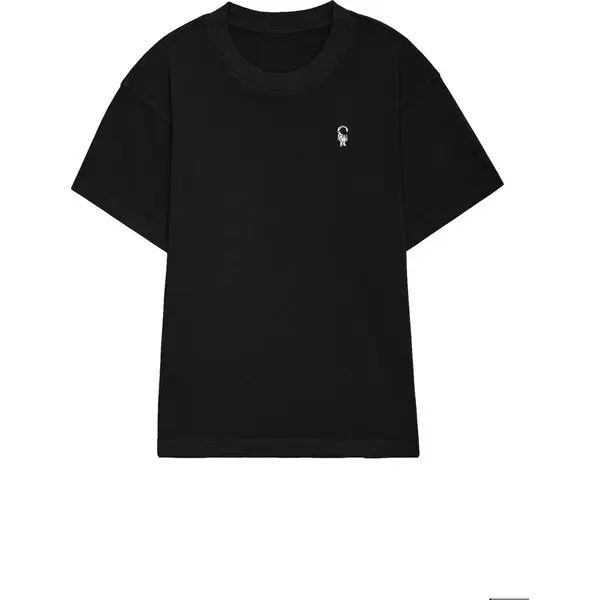 DALIX Astronaut Heavyweight Pigment Dye Tee - Black