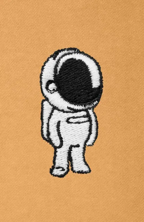 DALIX Astronaut Heavyweight Pigment Dye Tee - Peanut