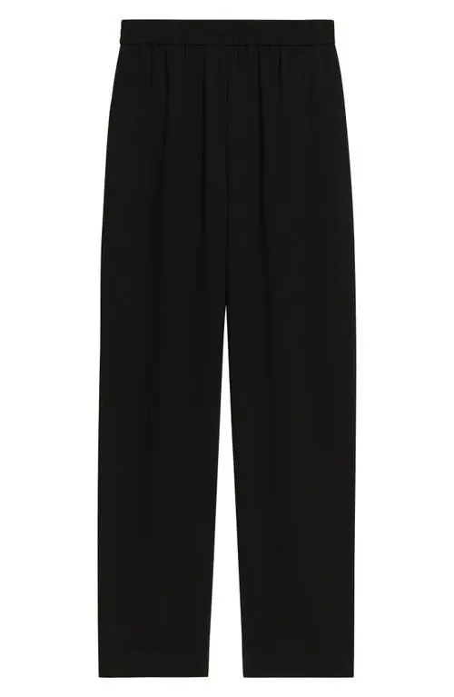 Theory Satin Wide-leg Pants