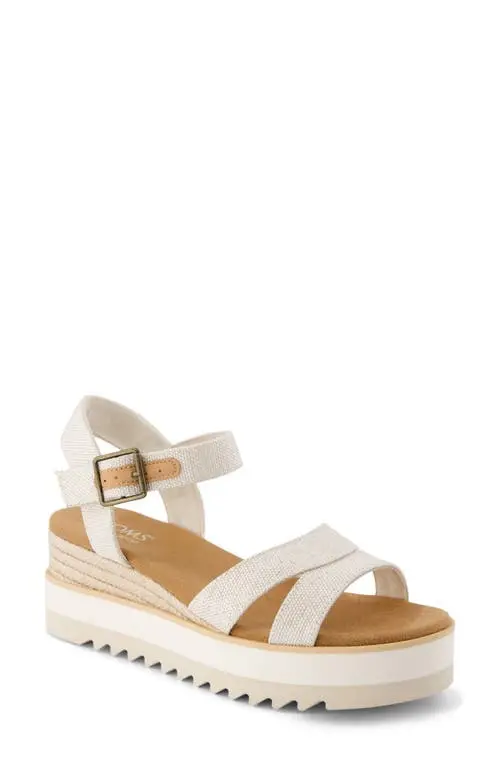 Toms Louisa Platform Sandal - Natural