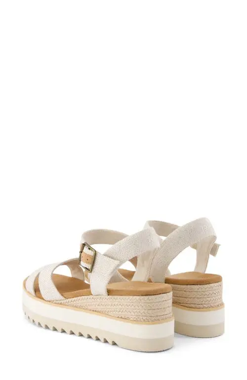 Toms Louisa Platform Sandal - Natural