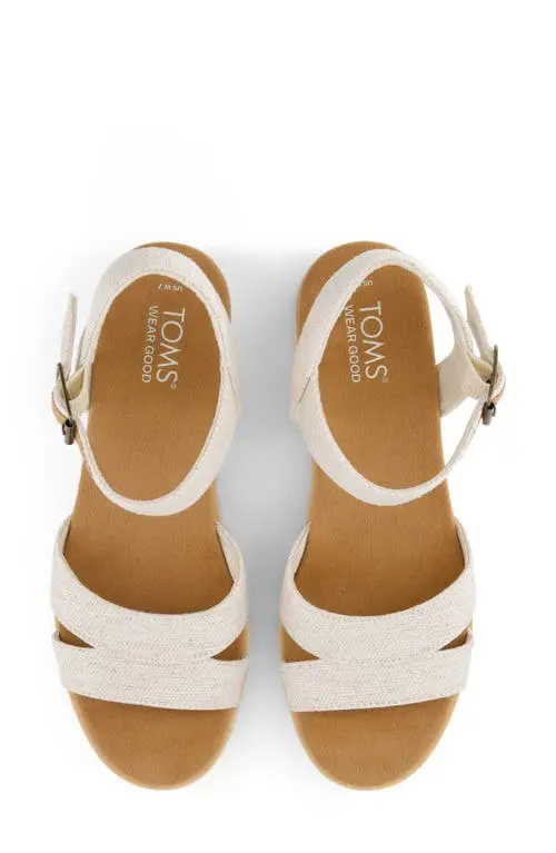 Toms Louisa Platform Sandal - Natural