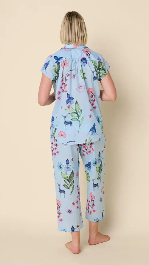 THE CAT'S PAJAMAS Voile Capri Set - Deerly